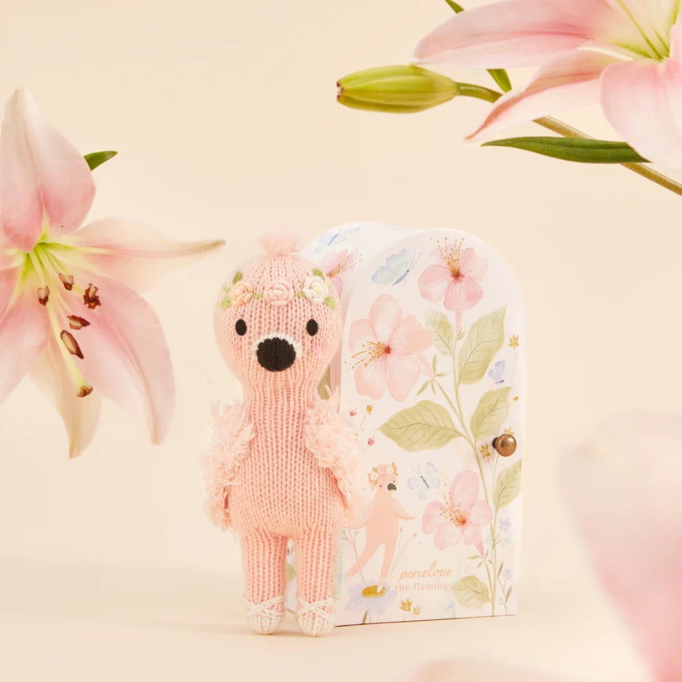 cuddle+kind - Tiny Collection in a Box - Penelope the Flamingo – Wild Seven